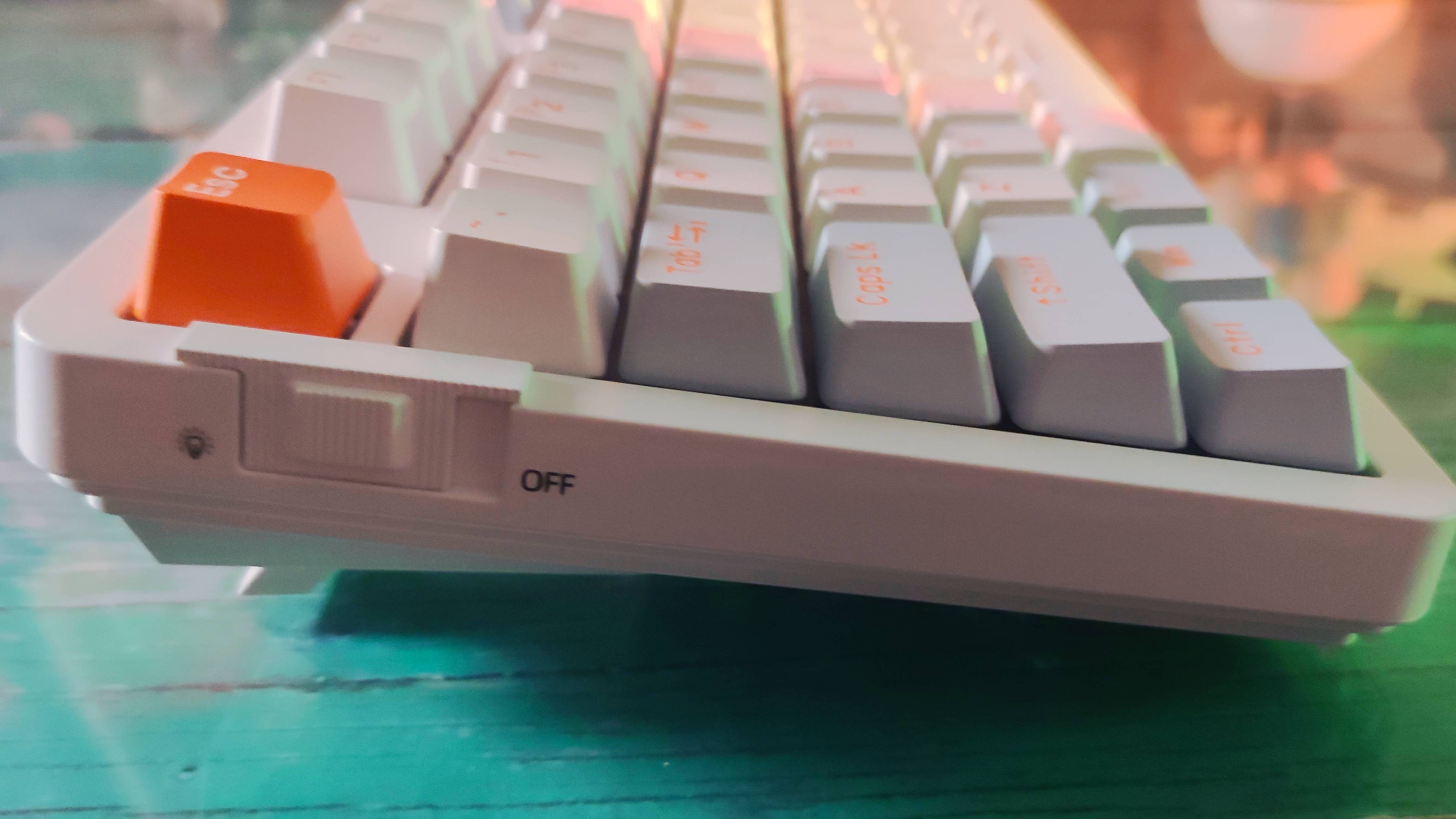 达尔优A87Pro机械键盘暮云灰有线版带你玩转键盘光效_模式_灯光_按键