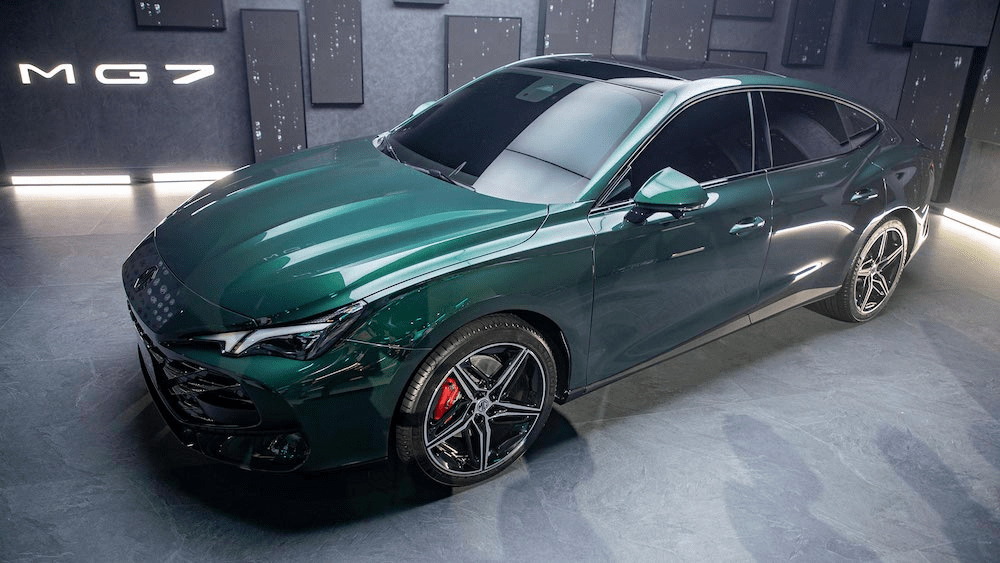 双子星”现身成都车展：MG MULAN 开启预售，黑标MG7公众首秀_搜狐汽车_搜狐网