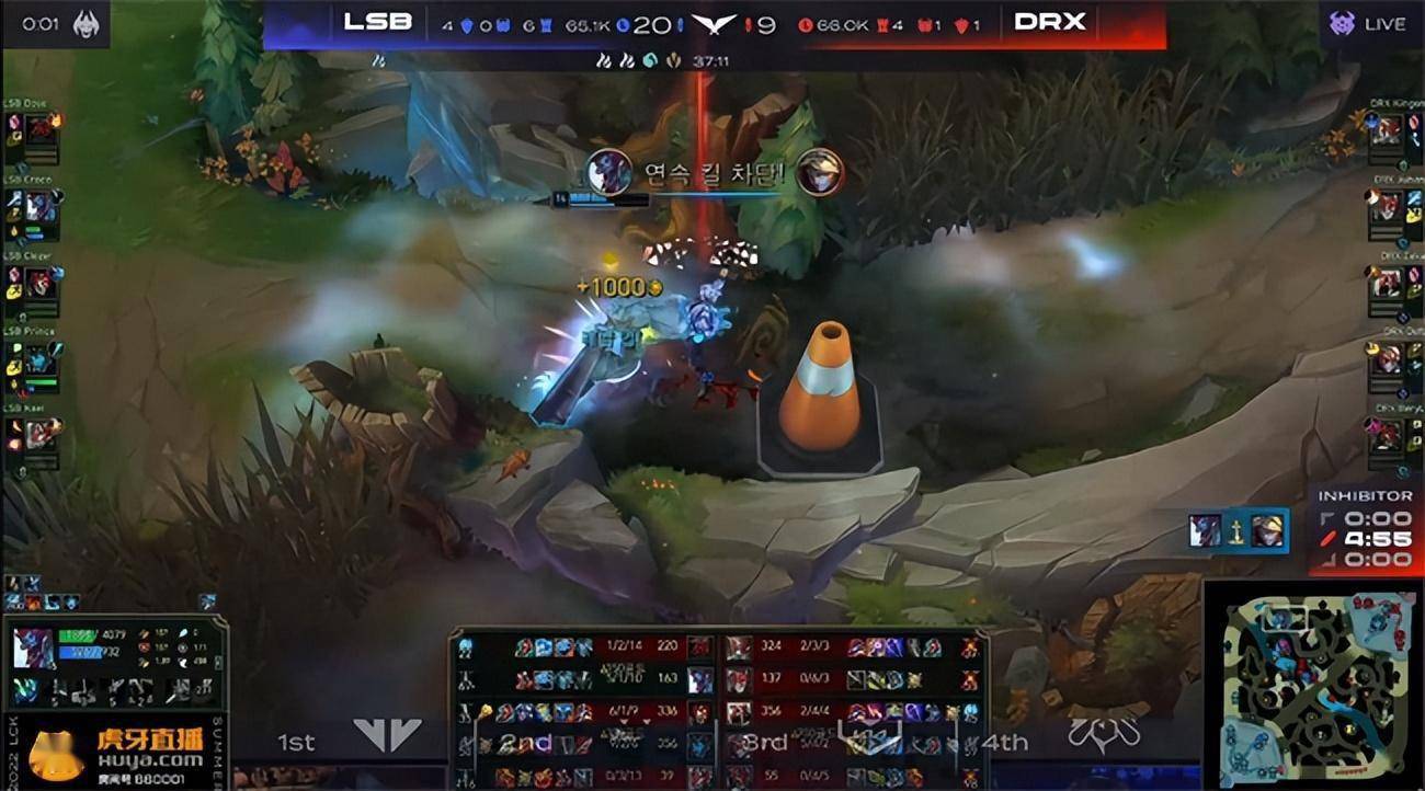 LOL-LCK：Deft四选泽丽发挥完美，DRX 3-2击败LSB晋级S12世界赛_波比_先锋_下路