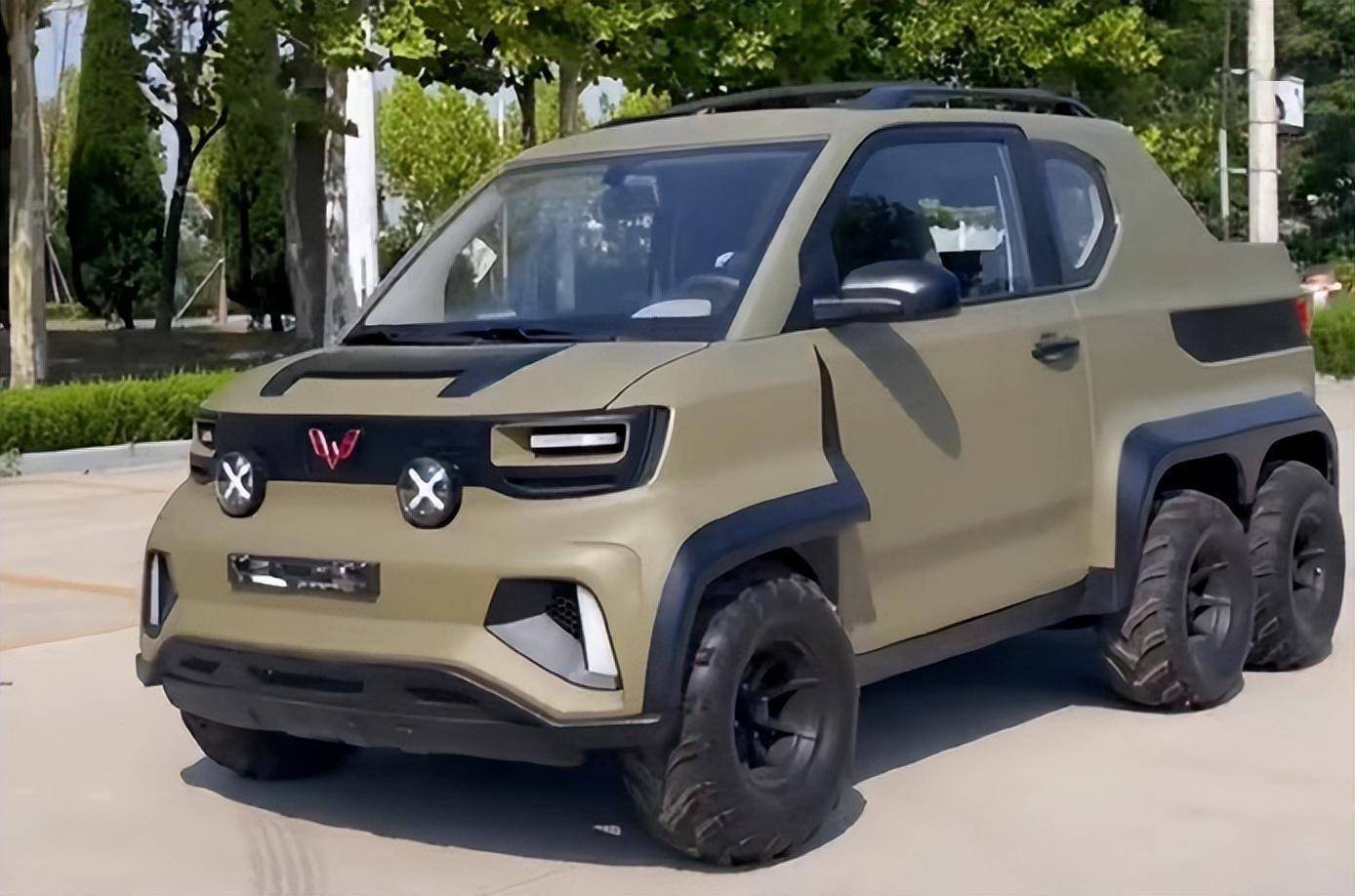 合法上路大玩具？宏光MINI EV皮卡版实车现身，网友：进藏神器_搜狐汽车_搜狐网