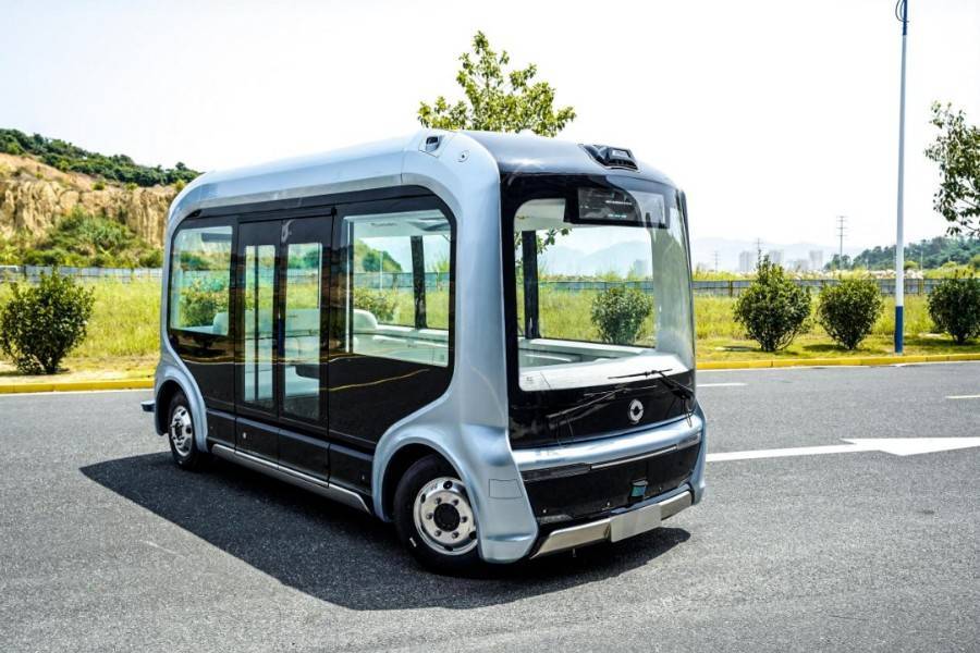 提供L4级自动驾驶服务，蘑菇车联MOGO BUS正式下线_搜狐汽车_搜狐网