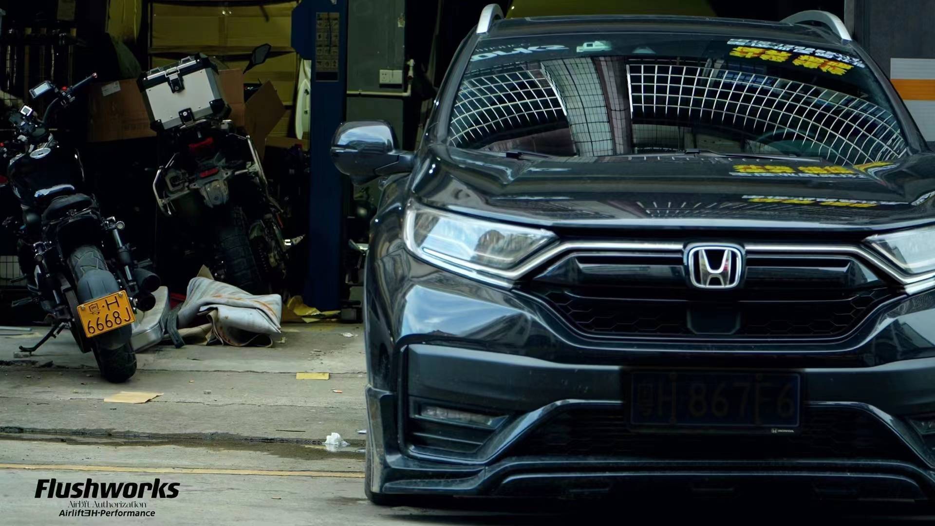 李洋分享本田CRV改装AIRBFT气动避震品牌功能配置效果案例_搜狐汽车_搜狐网