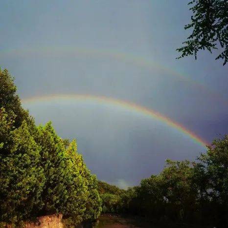 【爱科学】夏季雨后的彩虹_太阳_艺术_水滴