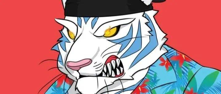 igz Tiger NFT艺术画18_投资_设计_商业