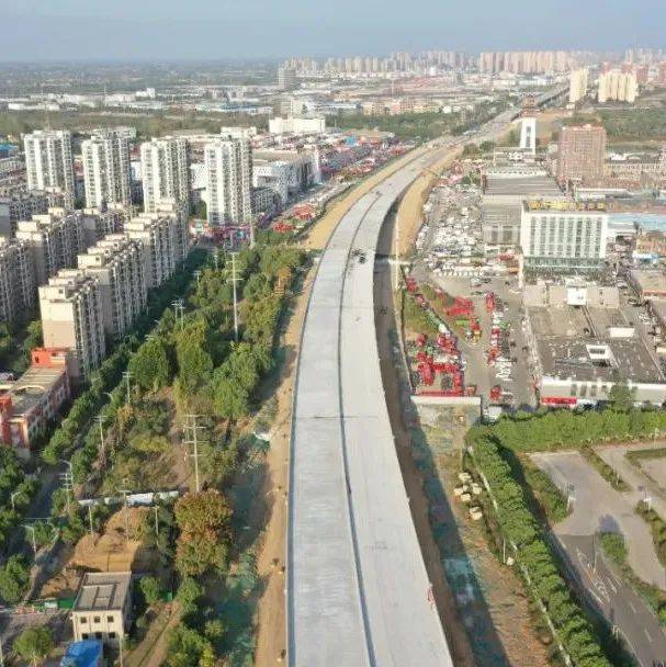 G312快速化改造工程10座桥梁主体完工_施工_大道_节点