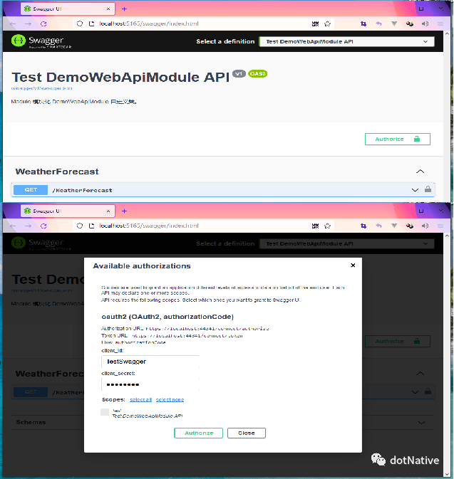 .NET 6 之 ABP vNext 初体验_webapi_net_项目