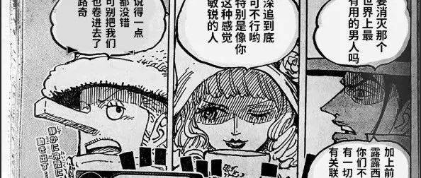 海贼王1062话中文版情报图 海贼王 中文版 情报