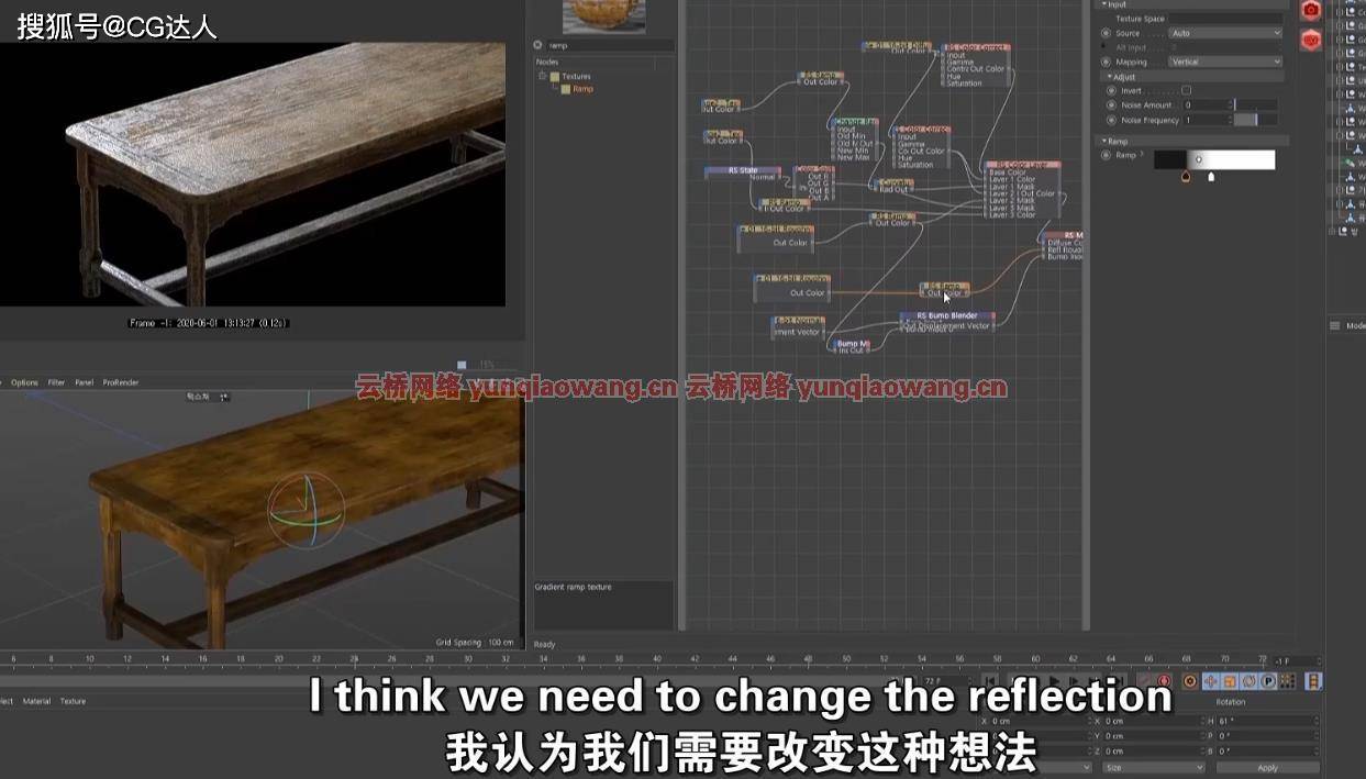 C4D渲染大师课 mColoso – Master Class Cinema 4D rendering – parktaehoon_部分_照明_纹理