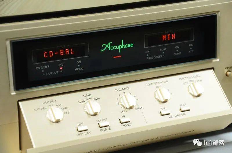 Accuphase 金嗓子 C-3800 四十周年纪念版旗舰HI-END前级_声道_音响_日本