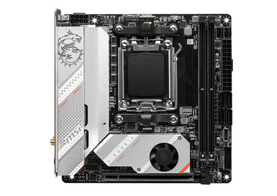 微星 B650 刀锋 ITX 主板上架，售价 2199 元_接口_方面_配备了