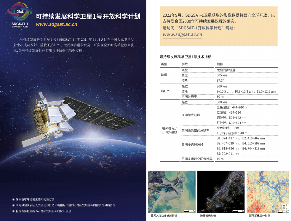 可持续发展科学卫星1号为科研人员提供数据开放服务_全球_国际_天地