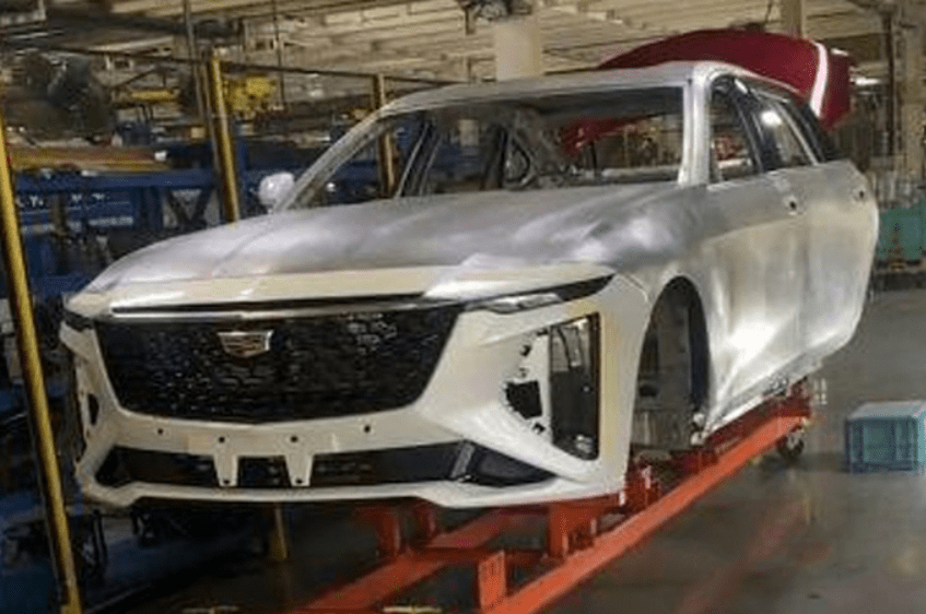 全新凯迪拉克CT6实车首次实拍！有望明年2月量产_搜狐汽车_搜狐网