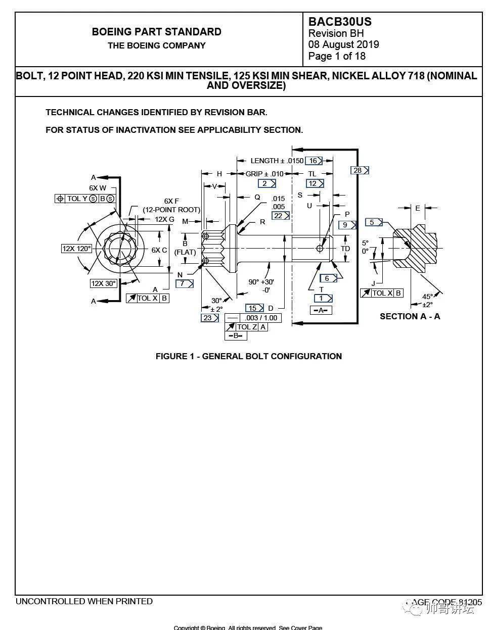 波音飞机紧固件标准简介_代码_螺栓_in