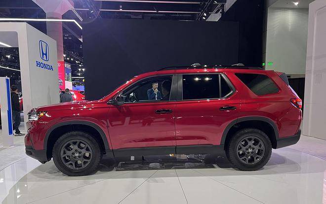 本田全新Pilot亮相 V6+10AT/空间不输汉兰达_搜狐汽车_搜狐网