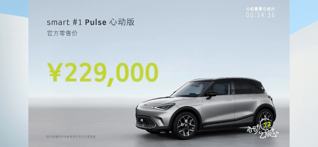 smart精灵#1 Pulse心动版上市，续航535公里，半小时充满电！_搜狐汽车_搜狐网