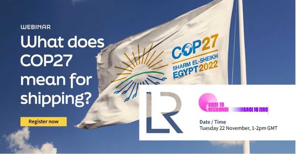 就在今晚！劳氏网络研讨会——COP27会议成果及影响解读_Climate_联合国_参会