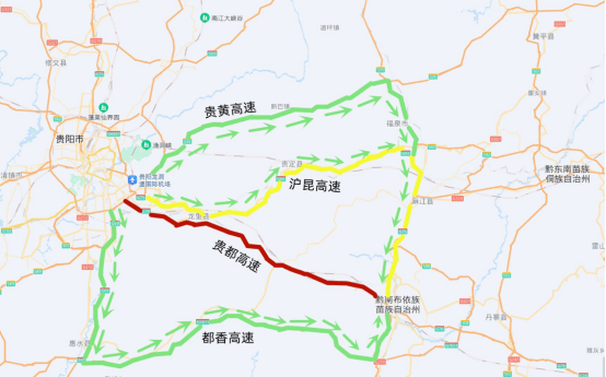 提示！G76厦蓉高速（贵都段）贵阳至都匀单向实行全封闭施工 车辆请绕行_路线_前往_方向