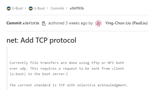 历时五年，U-Boot终于提供TCP协议和HTTP支持_denx_wget_文件