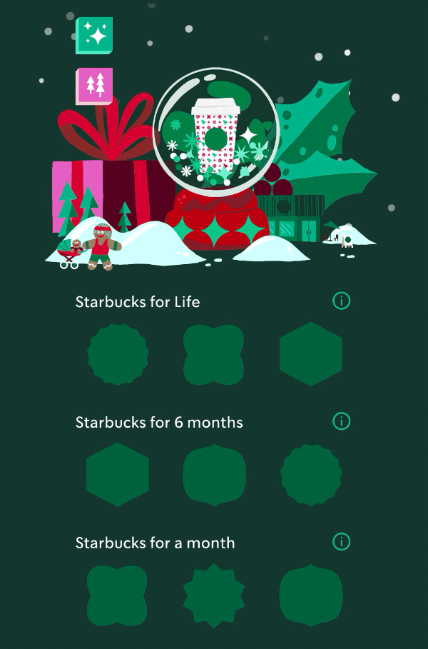 无需下单免费玩！Starbucks冬季游戏，免费饮料、礼卡等你拿！_活动_合作_Life