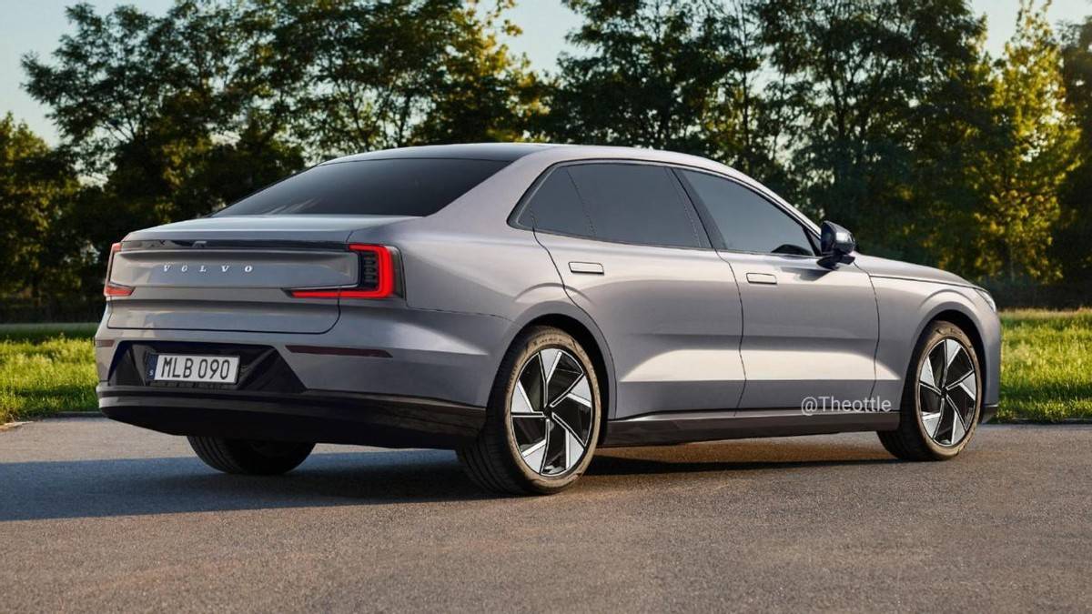 沃尔沃ES100渲染图曝光，竞争对手直指宝马i7？_搜狐汽车_搜狐网