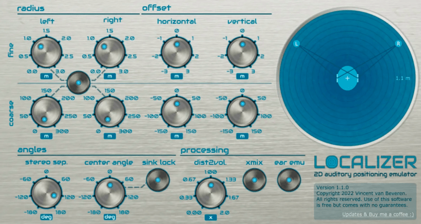 福利：Localizer 2D 空间处理器插件免费下载_声音_广告_立体声