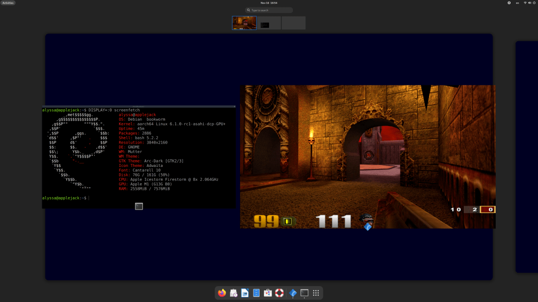 Asahi Linux推出首个公开的Apple Silicon GPU驱动程序版本_OpenGL_开发_工作