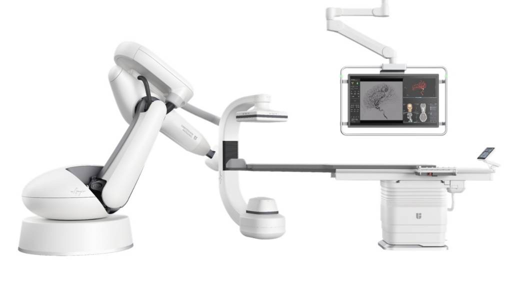 填补国内高端智能微创介入手术系统空白，联影医疗发布国内首款智慧仿生机械臂DSA_诊疗_技术_中国科学院