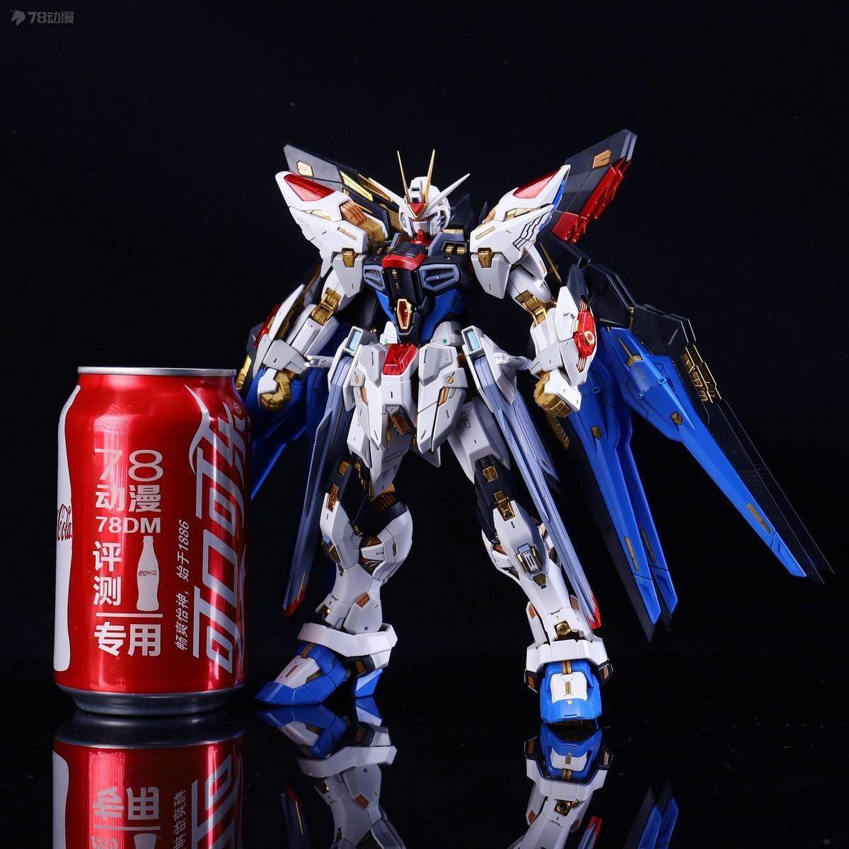 78官测：MG MGEX 强袭自由高达_细节_骨架_金色