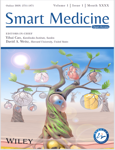Smart Medicine 首刊论文于2022年12月30日正式上线！_Zhang_Weitz_Cao