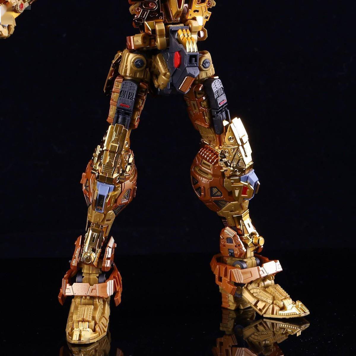 78官测：MG MGEX 强袭自由高达_细节_骨架_金色