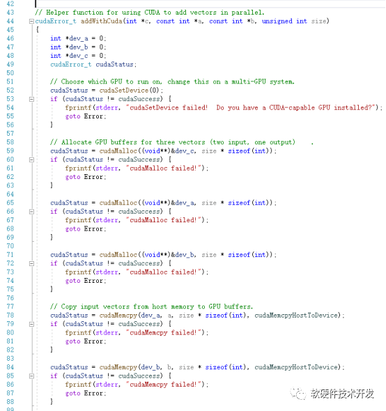 安装CUDA，并使用VS2022开始CUDA编程_device_host_进行