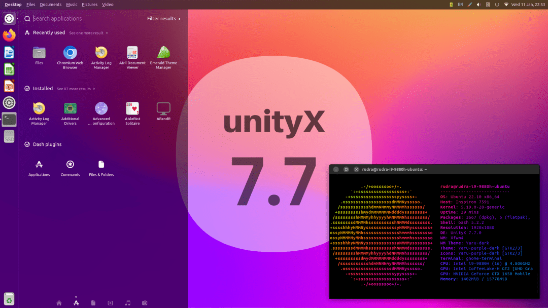 Unity 7.7桌面环境将推出支持Wayland的UnityX风味版本_Ubuntu_开发_系统
