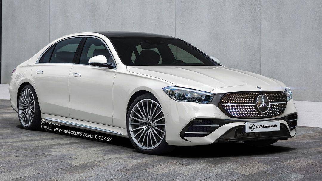 2024奔驰E级“预告图”曝光，年内量产，实力大增，3.0T混动+9AT_搜狐汽车_搜狐网