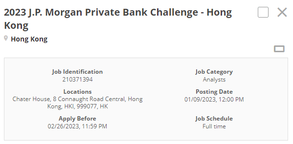 商赛 | J.P.Morgan，开放Private Bank challenge报名通道_the_in_Team