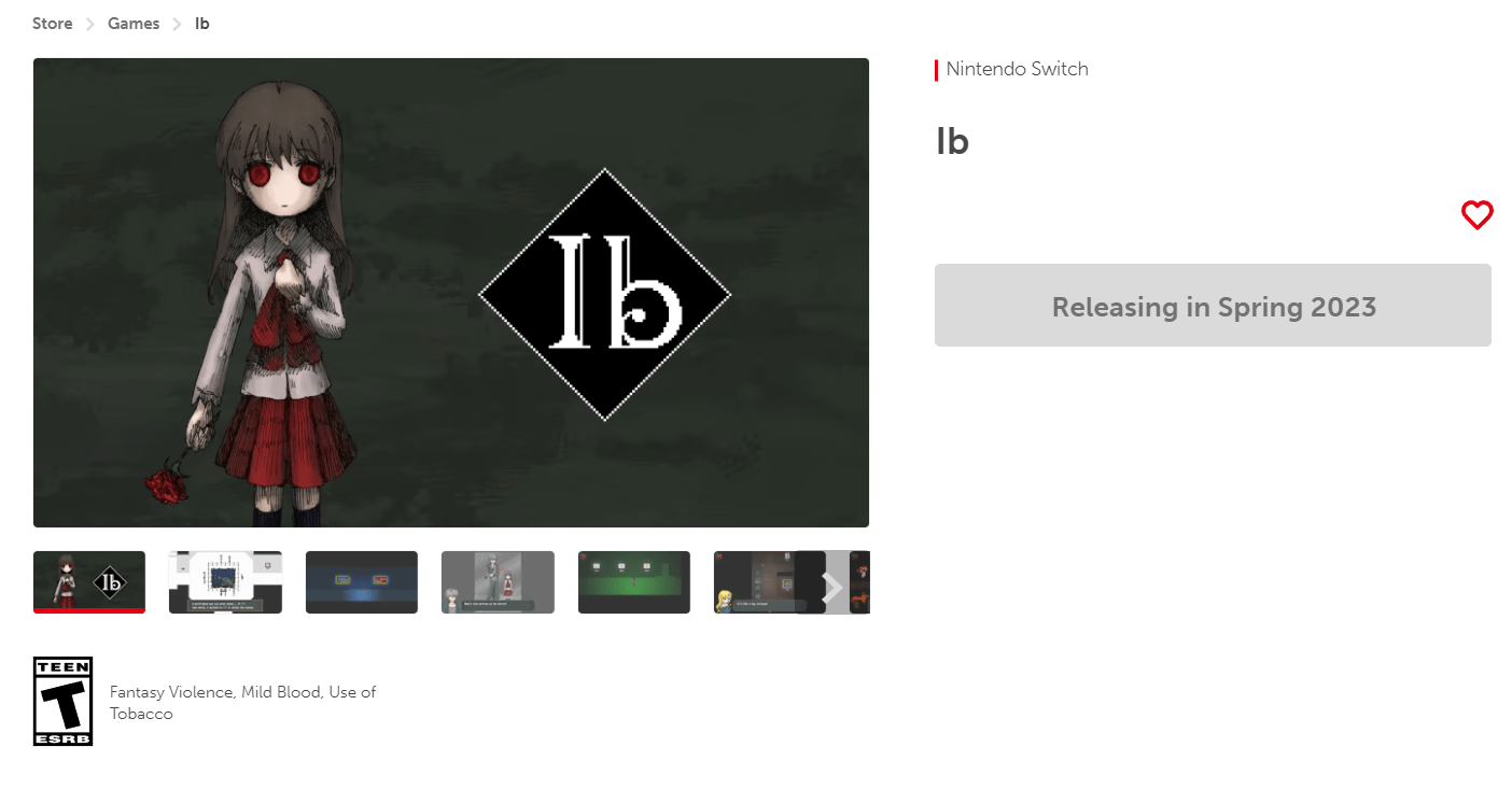 解谜游戏《IB 恐怖美术馆》eShop 数字版已开启预售，将于3月发售_艺术品_谜题_乐趣