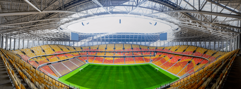 Explore the first professional football stadium in Chongqing_Stadium ...