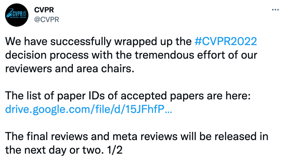 CVPR 2023 接收结果出炉！录用2360篇，接收数量上升12%（附最新论文速递）_检测_视觉_https