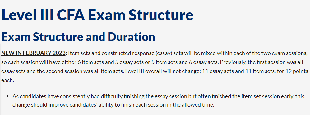 解答 | 2023年最新CFA考试全级别题型！_选择题_case_案例