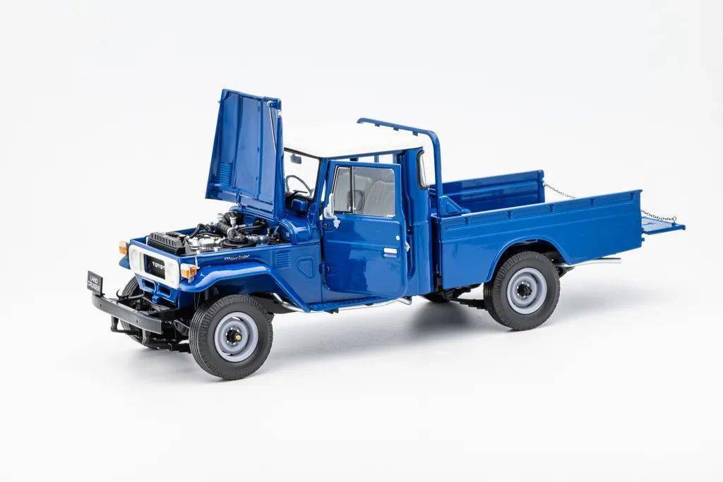 能上山下海，还能带点货，京商1/18丰田LC40 Pickup模型试玩_搜狐汽车_搜狐网