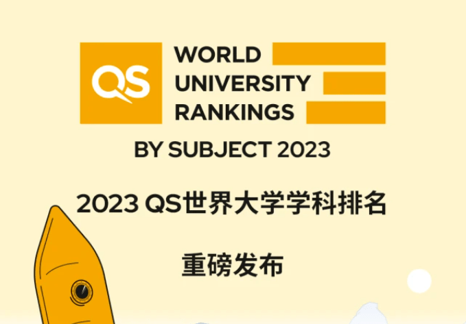关注！2023年QS世界大学学科排名出炉!_高校_大陆_中国