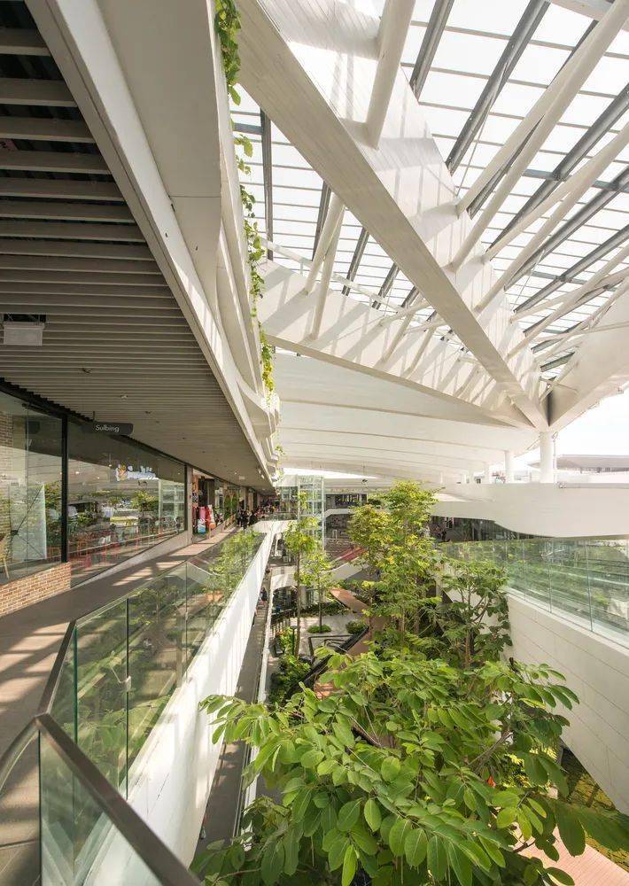 购物中心里的山谷步道-泰国Mega Food Walk / Landscape Collaboration_景观_水景_互动性