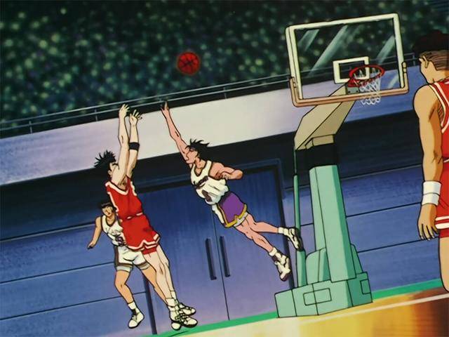 《灌篮高手》湘北战队19场比赛大盘点！樱木天才、流川枫无敌！_高中_离场_联赛