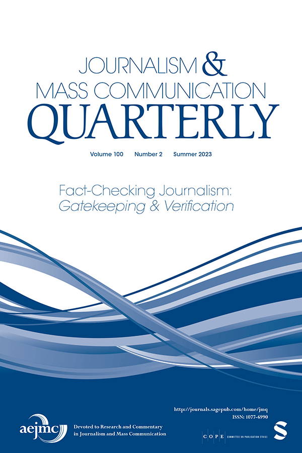 【出版】Journalism & Mass Communication Quarterly：2023年第2期_信箱_cn
