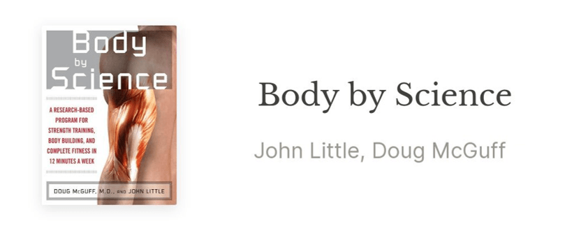 颠覆的健身理念Body by Science | 中文版来了_训练_科学_运动