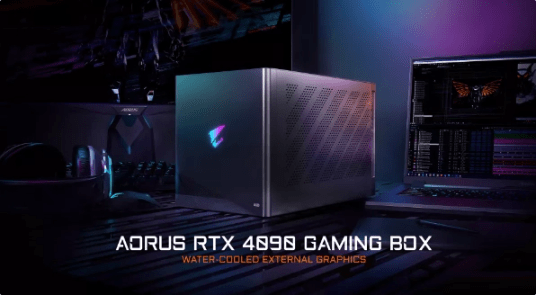 技嘉发布Aorus RTX 4090 Gaming Box：为轻薄本提供强大游戏性能_接口_mm_产品