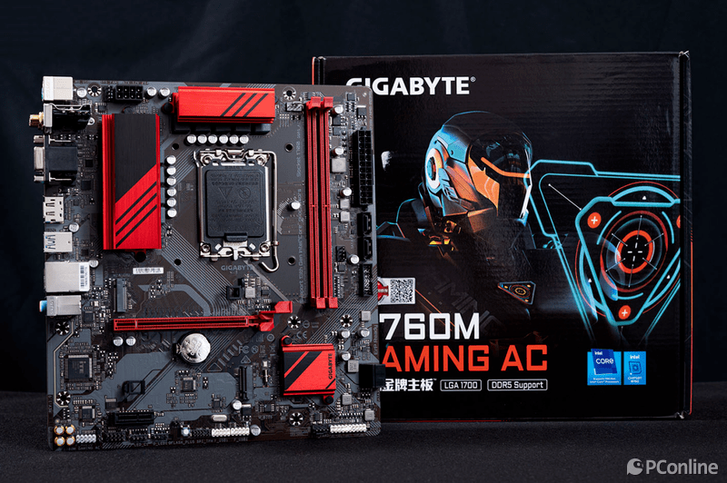 入门B760M小板内存也能超8000MHz？黑科技集于一身真了不起_进行_处理器_的测试