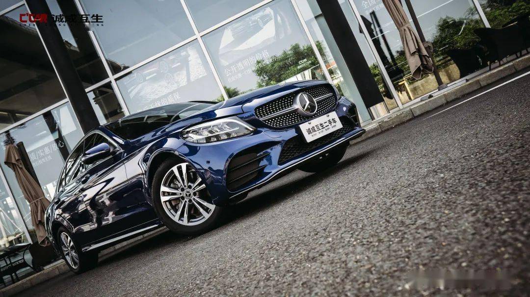 这辆奔驰，一眼倾心，是“蓝”不住的心动！【奔驰C级 改款 C200L 时尚型】_搜狐汽车_搜狐网