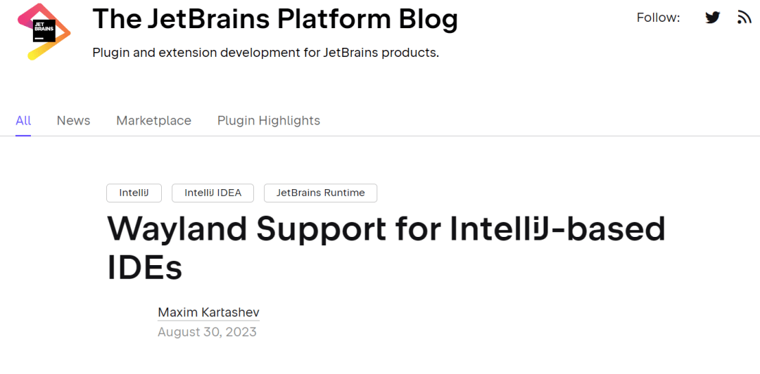 终于决定了！知名IDE JetBrains宣布重仓这款Linux桌面服务器 ！_Wayland_支持_工作