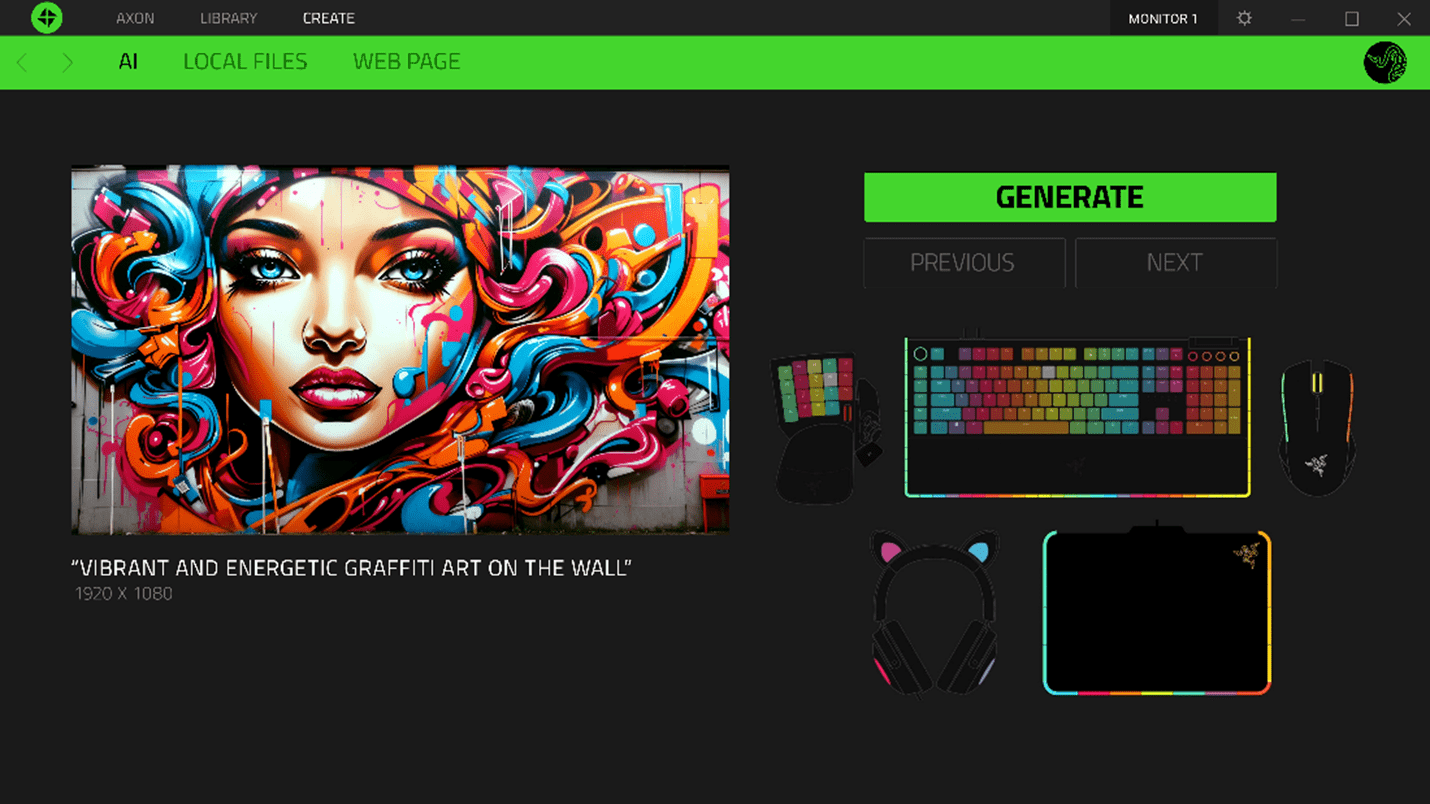 雷蛇推出雷幻创作功能：简单三步让用户自建高分辨率壁纸_Chroma_效果_RazerCon