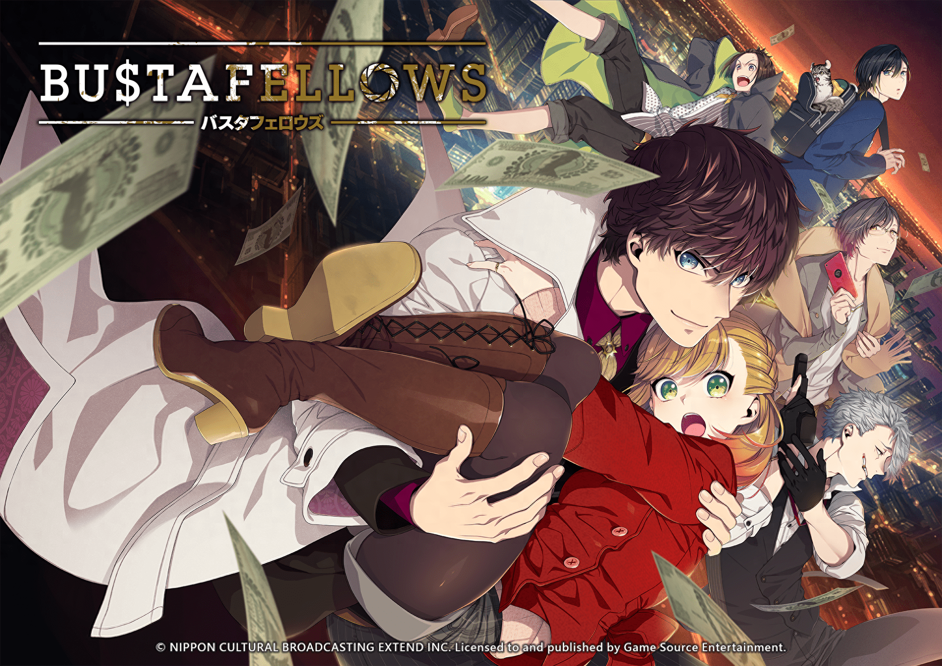 犯罪悬疑向乙女游戏《BUSTAFELLOWS》Switch亚洲版繁体中文化决定！_官方_女性_HKTVmall